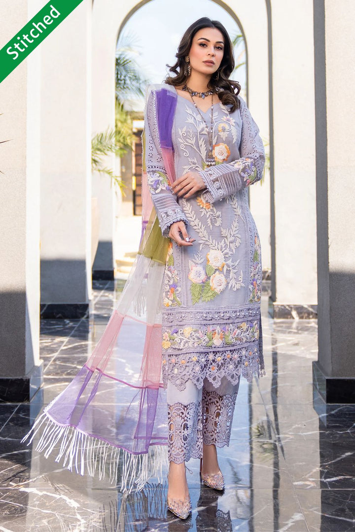 Navy Blue Cotton Cutwork Suit Online in Dubai | SALWAR MAHAL